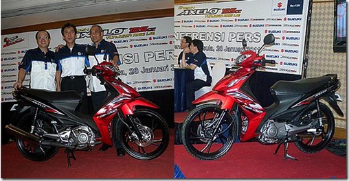 Teknologi Modern: Suzuki Shogun Axelo harga, fitur dan spesifikasi